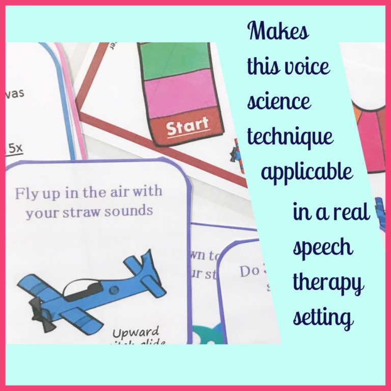 Voice Therapy Airflow Airplanes Straw Phonation for Speech Therapy – a ...