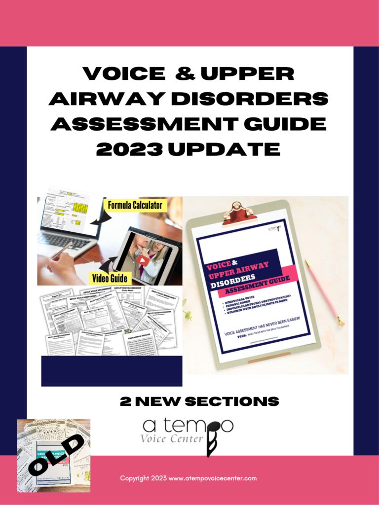 Voice & Upper Airway Disorders Assessment Guide (Adult) – a tempo Voice ...